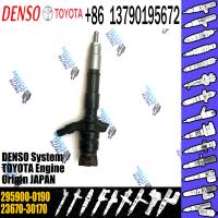 China common rail injector 295900-0190 295900-0240 fuel injector 23670-30170 23670-39445 for Toyota for sale