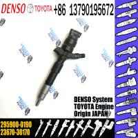 China common rail injector 295900-0190 295900-0240 fuel injector 23670-30170 23670-39445 for Toyota for sale