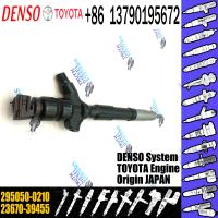 China Remanufactured Engine Diesel Fuel Injector 295900-0190 295050-0210 23670-39455 for sale