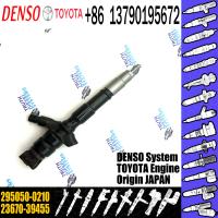 China Remanufactured Engine Diesel Fuel Injector 295900-0190 295050-0210 23670-39455 for sale