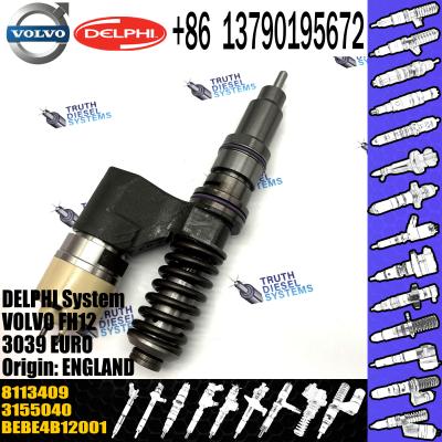China D12 engine Diesel inyector Electronic Unit Injector BEBE4B12001 BEBE4B12004 3155040 8113409 For VOL FH12 injectors for sale