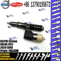 China D12 engine Diesel inyector Electronic Unit Injector BEBE4B12001 BEBE4B12004 3155040 8113409 For VOL FH12 injectors for sale