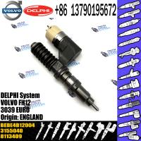 China diesel fuel injector 3155040, 8113409, BEBE4B12001, BEBE4B12004 FOR VOL Trucks D12C340, D12C380, D12C420 for sale