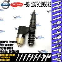 China diesel fuel injector 3155040, 8113409, BEBE4B12001, BEBE4B12004 FOR VOL Trucks D12C340, D12C380, D12C420 for sale