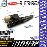 China diesel fuel injector 3155040, 8113409, BEBE4B12001, BEBE4B12004 FOR VOL Trucks D12C340, D12C380, D12C420 for sale