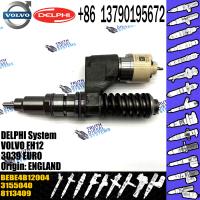 China diesel fuel injector 3155040, 8113409, BEBE4B12001, BEBE4B12004 FOR VOL Trucks D12C340, D12C380, D12C420 for sale