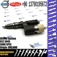 China diesel fuel injector 1677154, BEBE4B01001 FOR VOL Trucks FH 12 D12A340, D12A420, FH12, Euro 2 for sale