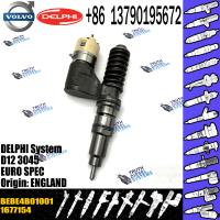 China diesel fuel injector 1677154, BEBE4B01001 FOR VOL Trucks FH 12 D12A340, D12A420, FH12, Euro 2 for sale