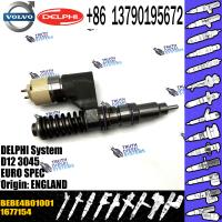 China diesel fuel injector 1677154, BEBE4B01001 FOR VOL Trucks FH 12 D12A340, D12A420, FH12, Euro 2 for sale