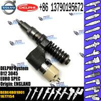 China diesel fuel injector 1677154, BEBE4B01001 FOR VOL Trucks FH 12 D12A340, D12A420, FH12, Euro 2 for sale