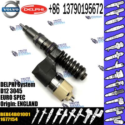 China diesel fuel injector 1677154, BEBE4B01001 FOR VOL Trucks FH 12 D12A340, D12A420, FH12, Euro 2 for sale