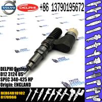 China Huida D12 engine fuel injector common rail fuel injector 8170966 BEBE4B10102 for with genuine quality for sale