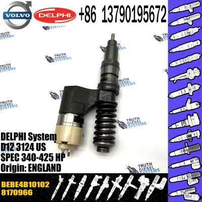 China Huida D12 engine fuel injector common rail fuel injector 8170966 BEBE4B10102 for with genuine quality for sale