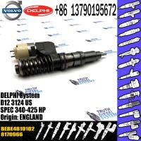 China Huida D12 engine fuel injector common rail fuel injector 8170966 BEBE4B10102 for with genuine quality for sale