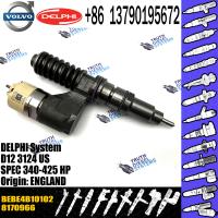 China Huida D12 engine fuel injector common rail fuel injector 8170966 BEBE4B10102 for with genuine quality for sale