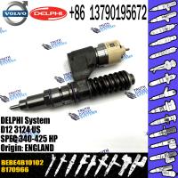 China Huida D12 engine fuel injector common rail fuel injector 8170966 BEBE4B10102 for with genuine quality for sale