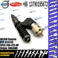 China Huida D12 engine fuel injector common rail fuel injector 8170966 BEBE4B10102 for with genuine quality for sale