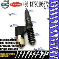 China common rail injector 3169521 injector for VOL truck D12C FH12 FM12 Diesel fuel injector nozzle 3169521 8113837 for sale