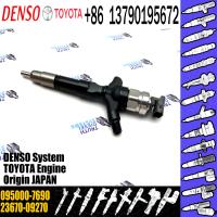 China 23670-0R050 23670-09270 injector for Toyota 1AD-FTV 2AD-FTV common rail injector 095000-6680 095000-7690 for sale