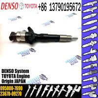 China 23670-0R050 23670-09270 injector for Toyota 1AD-FTV 2AD-FTV common rail injector 095000-6680 095000-7690 for sale