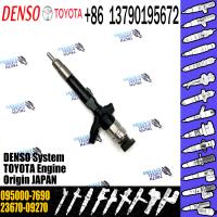 China 23670-0R050 23670-09270 injector for Toyota 1AD-FTV 2AD-FTV common rail injector 095000-6680 095000-7690 for sale