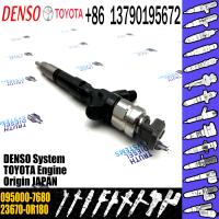 China Fuel Injection Nozzle 095000-7680 Common Rail Injector 23670-0R180 For TOYOTA 1AD-FTV 2AD-FTV for sale