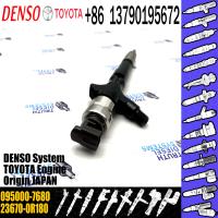 China Fuel Injection Nozzle 095000-7680 Common Rail Injector 23670-0R180 For TOYOTA 1AD-FTV 2AD-FTV for sale