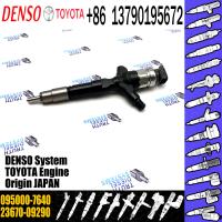 China High Quality Common Rail Fuel Injector 095000-7640 for TOYOTA 2AD-FTV 23670-09290 for sale