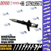 China High Quality Common Rail Fuel Injector 095000-7640 for TOYOTA 2AD-FTV 23670-09290 for sale