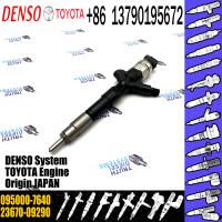 China High Quality Common Rail Fuel Injector 095000-7640 for TOYOTA 2AD-FTV 23670-09290 for sale