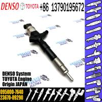 China High Quality Common Rail Fuel Injector 095000-7640 for TOYOTA 2AD-FTV 23670-09290 for sale
