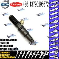 China 03829087 Fuel Injector 3829087 3803637 for penta TAD1641GE TWD1643GE D16 engine parts for sale