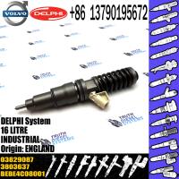 China injector common rail injector 3829087 BEBE4C08001 For VOL Penta D16C diesel fuel injector 03829087 for sale