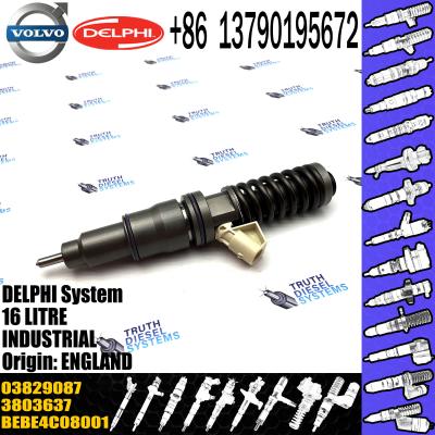 China injector common rail injector 3829087 BEBE4C08001 For VOL Penta D16C diesel fuel injector 03829087 for sale