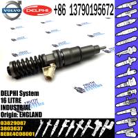 China injector common rail injector 3829087 BEBE4C08001 For VOL Penta D16C diesel fuel injector 03829087 for sale
