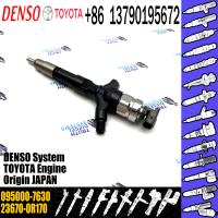 China Hot Sale Fuel Injector Assembly 23670-0R170 Diesel Engine Fuel Injector 095000-7630 For TOYOTA for sale