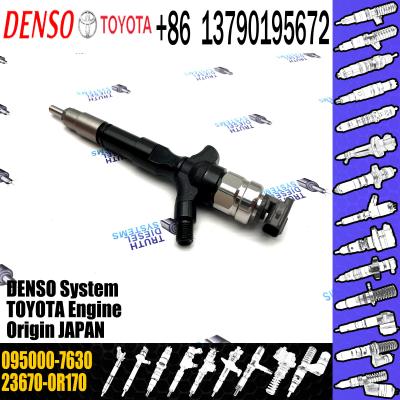 China Hot Sale Fuel Injector Assembly 23670-0R170 Diesel Engine Fuel Injector 095000-7630 For TOYOTA for sale
