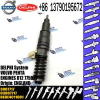 China common rail injector 03807717 3807717 for VOL Penta D12 high quality auto parts injector nozzle 03807717 3807717 for sale