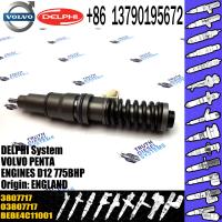 China common rail injector 03807717 3807717 for VOL Penta D12 high quality auto parts injector nozzle 03807717 3807717 for sale