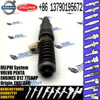 China Diesel Common rail fuel injector 3807717 BEBE4C11001 for VOL Penta Marine D12 for sale
