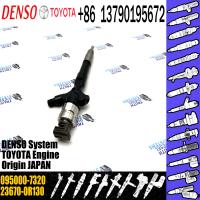 China Fuel Injector 095000-7320 Common Rail Injection Nozzle 23670-0R130 For Toyota 1AD-FTV 2AD-FTV for sale
