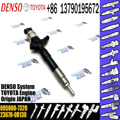 China Fuel Injector 095000-7320 Common Rail Injection Nozzle 23670-0R130 For Toyota 1AD-FTV 2AD-FTV for sale