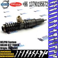 China Diesel Engine Fuel Injector 20430583 21582096 For VOL EC360B EC460B Diesel Engine for sale