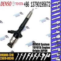 China Common Rail Fuel Injector 095000-7330 23670-09230 095000-7310 23670-09240 for TOYOTA engine for sale