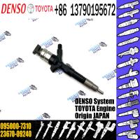 China Common Rail Fuel Injector 095000-7330 23670-09230 095000-7310 23670-09240 for TOYOTA engine for sale