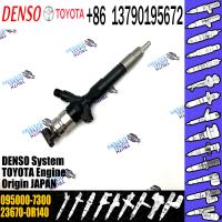 China Brand New Common Rail Fuel Injector 23670-0R140 23670-0R190 095000-7300 for TOYOTA for sale