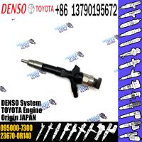 China Brand New Common Rail Fuel Injector 23670-0R140 23670-0R190 095000-7300 for TOYOTA for sale
