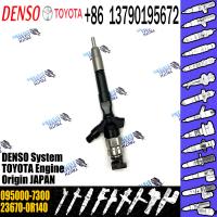 China Brand New Common Rail Fuel Injector 23670-0R140 23670-0R190 095000-7300 for TOYOTA for sale