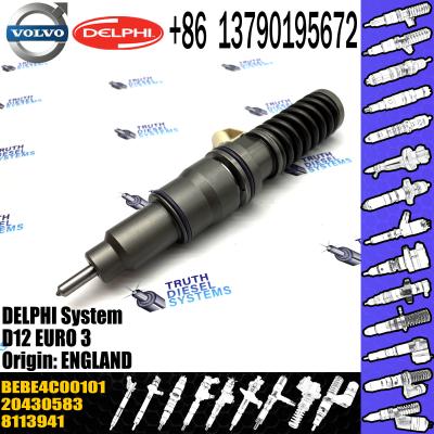 China Direct Sale Diesel Fuel Injector 20430583 5001866295 7420430583 8113941 BEBE4C00101 For D12 EURO 3 for sale