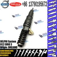 China BEBE4C00101 20430583 5001866295 fuel injector for VOL truck D12 FH1 EURO 3 for sale